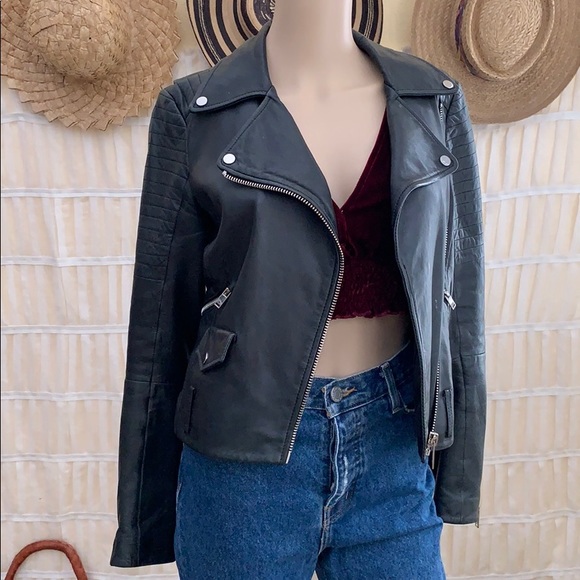 Zara | Jackets & Coats | Zara Woman Motorcycle Jacket | Poshmark